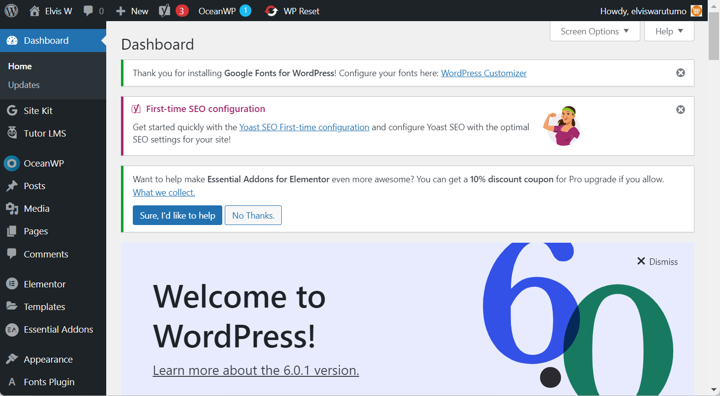 Home - Elvis Warutumo